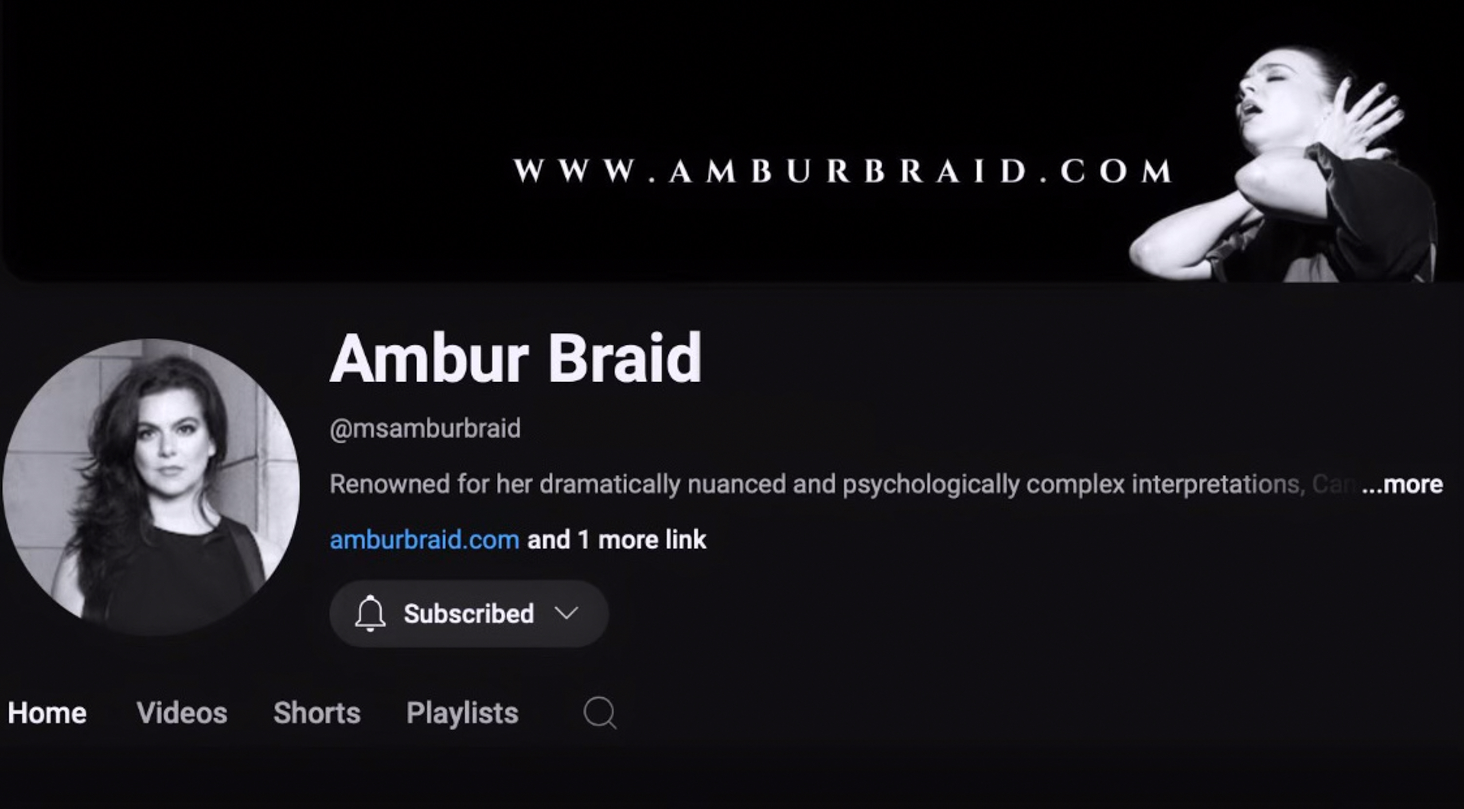 Ambur Braid – | Soprano